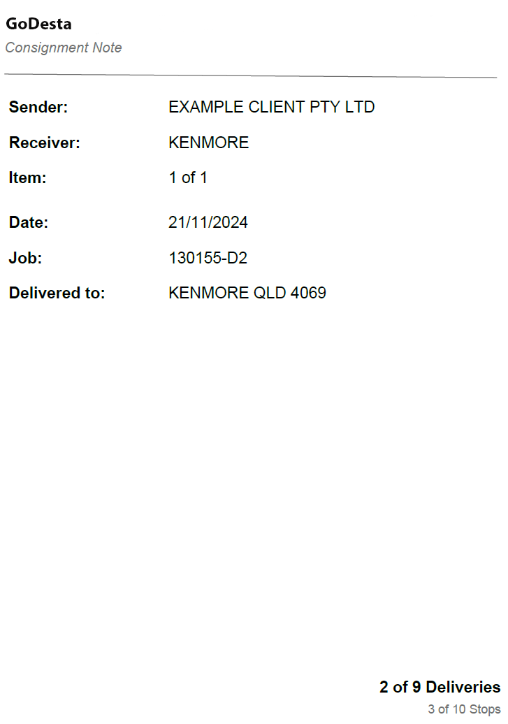 How to create a “Consignment Note” from the Operations Portal – GoDesta ...